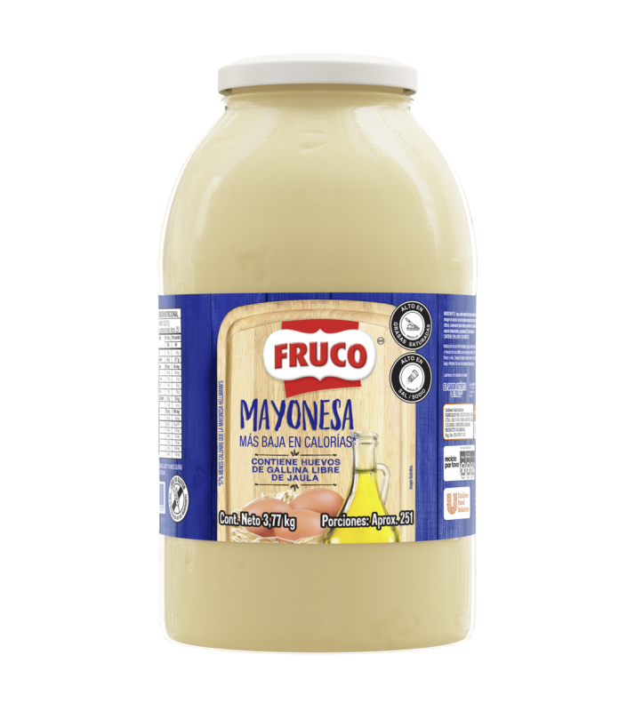 Fruco Mayonesa reducida en grasa Mayonesa (3.77Kg)
