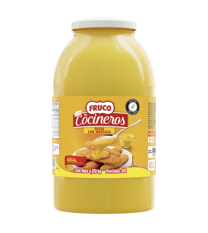 Mostaza Fruco Cocineros X 4010 Gr