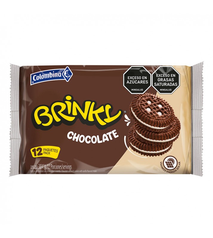 Galleta Brinky Chocolate X 12 Und