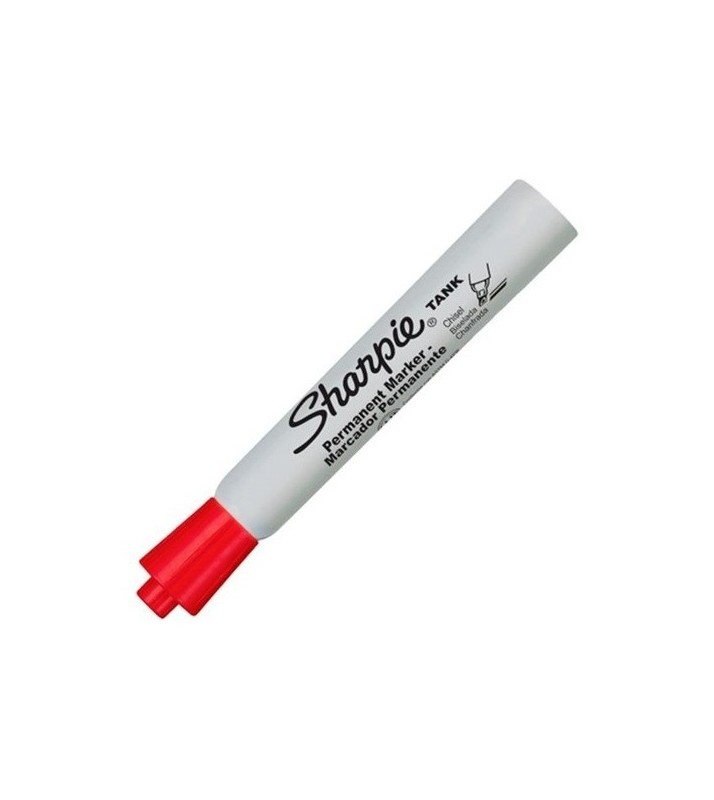Marcador Permanente Tank Rojo Sharpie